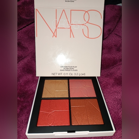 NARS | Makeup | Brand New Limited Edition Holiday 223 Nars Orgasm Four Play Blush Quad | Poshmark